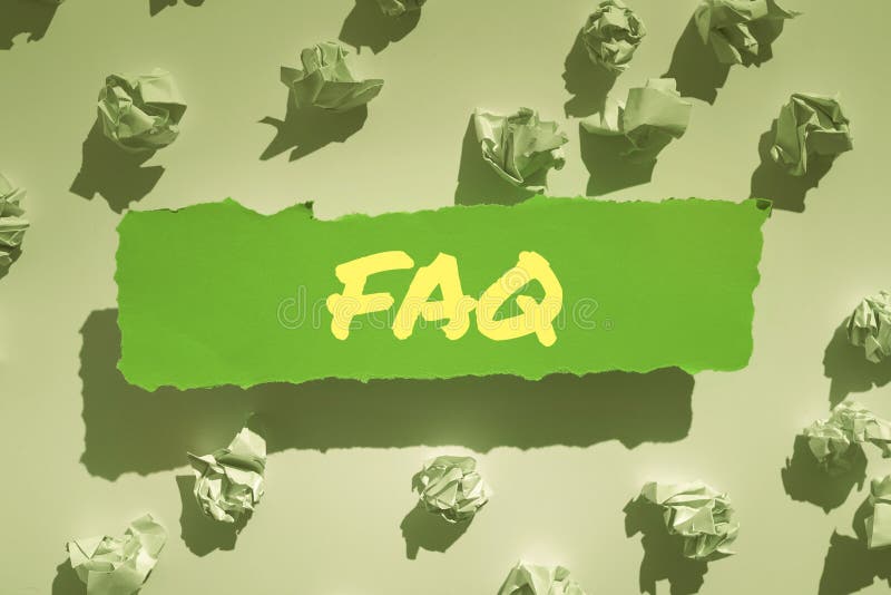 Text Caption Presenting Faq. Concept Meaning List of Frequently Asked ... Text Caption Presenting Faq. Concept Meaning List of Frequently Asked ...