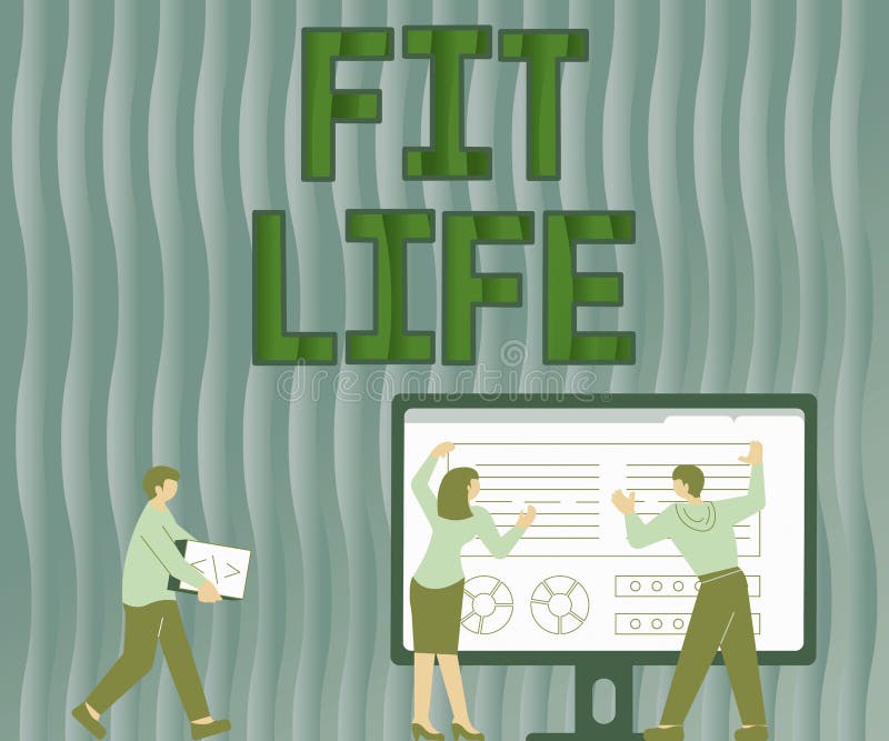 Text Caption Presenting Fit Life. Business Overview Maintaining a ... Text Caption Presenting Fit Life. Business Overview Maintaining a ...