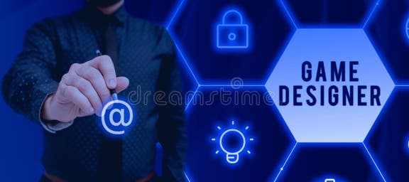 Conceptual Display Game Designer. Business Concept Campaigner Pixel ...