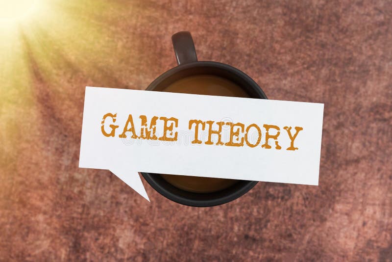 Text Sign Showing Game Theory. Business Approach Branch of Mathematics ... Text Sign Showing Game Theory. Business Approach Branch of Mathematics ...
