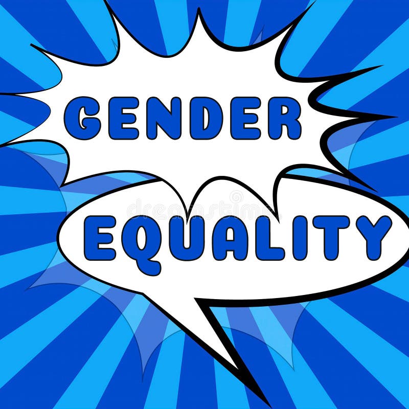 Text Caption Presenting Gender Equality. Conceptual Photo Access To ...