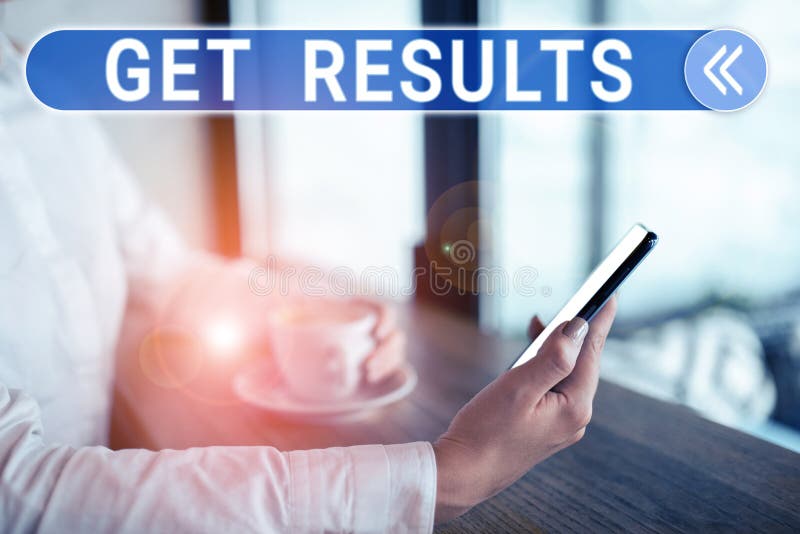 Text Caption Presenting Get Results. Concept Meaning To Proceed or ... Text Caption Presenting Get Results. Concept Meaning To Proceed or ...