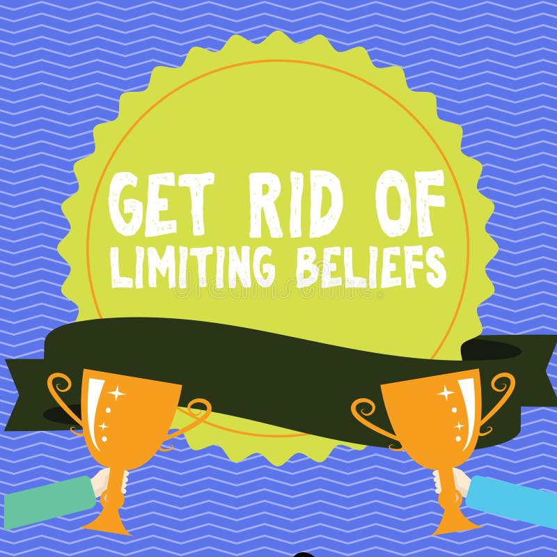 Text Caption Presenting Get Rid of Limiting Beliefs. Business Overview ...