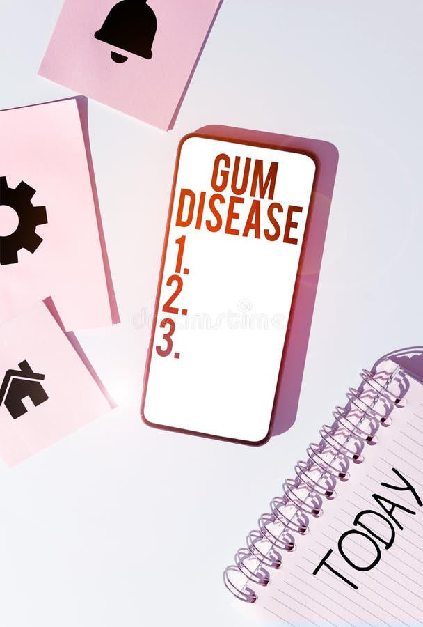 Text Caption Presenting Gum Disease. Business Showcase Inflammation of ... Text Caption Presenting Gum Disease. Business Showcase Inflammation of ...