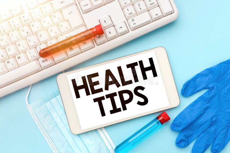Text Caption Presenting Health Tips. Word Written on Advice or ... Text Caption Presenting Health Tips. Word Written on Advice or ...