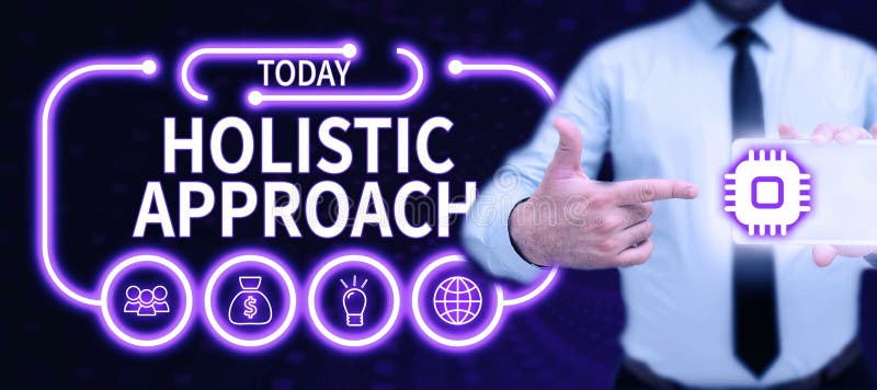 Writing Displaying Text Holistic Approach. Conceptual Photo ...