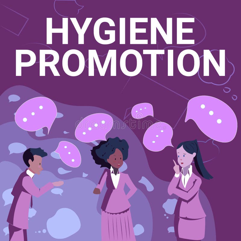 Hygiene Promotion for COVID-19 Stock Vector - Illustration of pandemic ...