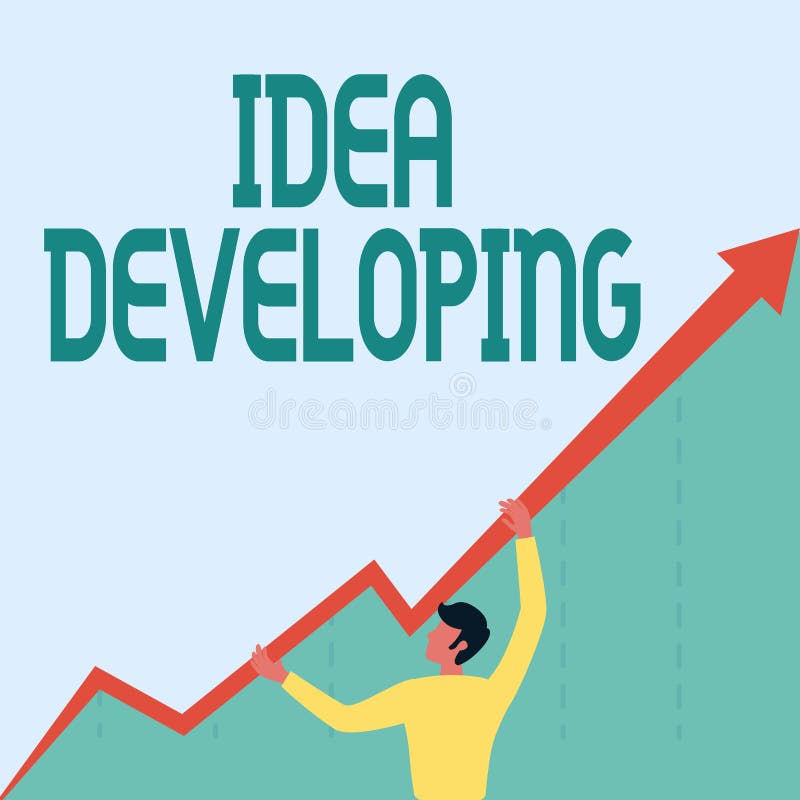 Inspiration Showing Sign Idea Developing. Business Approach Innovating ...