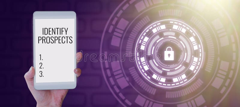 Text Caption Presenting Identify ProspectsPossible Client Ideal ...