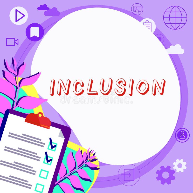 Inclusion Caption Stock Illustrations – 75 Inclusion Caption Stock ...