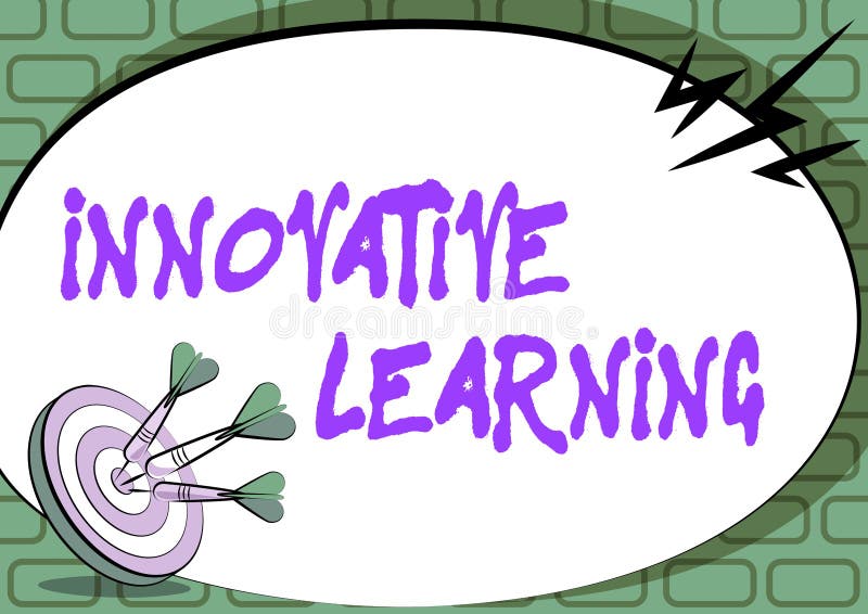 Text Caption Presenting Innovative Learning. Business Approach ...