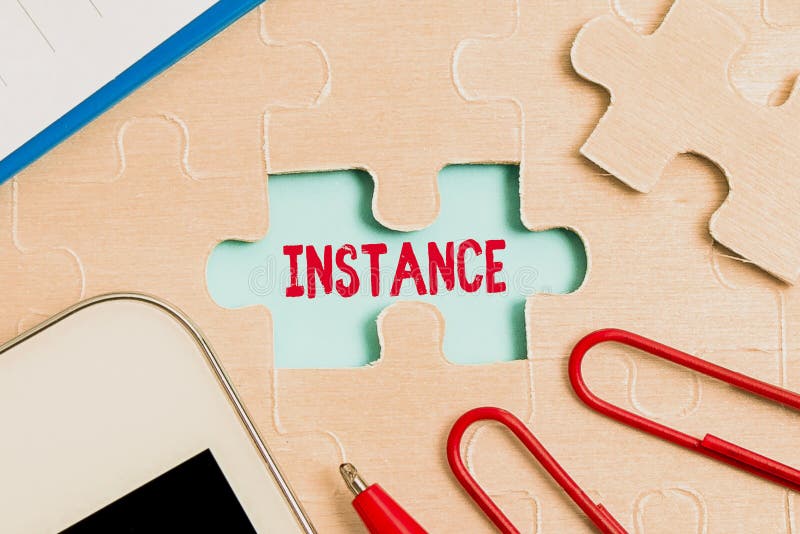 Text Showing Inspiration Instance. Concept Meaning an Example or Single ...