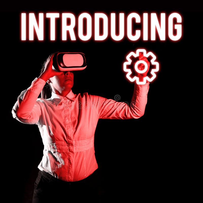 Conceptual Display Introducing. Business Idea Presenting a Topic or ...