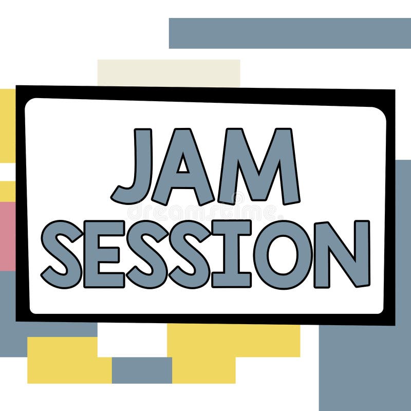 Text Caption Presenting Jam Session. Word Written on Impromptu ... Text Caption Presenting Jam Session. Word Written on Impromptu ...