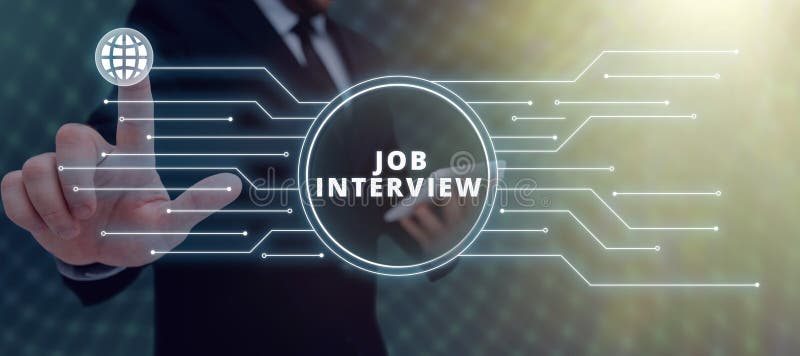 Text Caption Presenting Job Interview. Business Showcase Assessment ... Text Caption Presenting Job Interview. Business Showcase Assessment ...