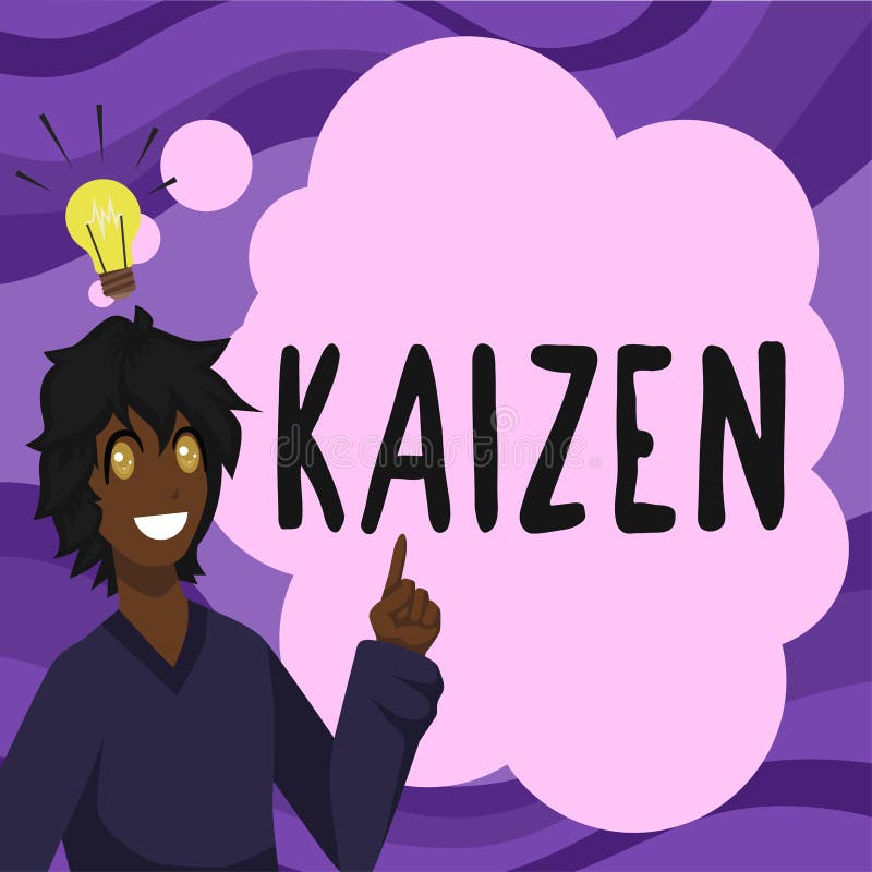 Text Caption Presenting Kaizen. Word Written on a Japanese Business ... Text Caption Presenting Kaizen. Word Written on a Japanese Business ...