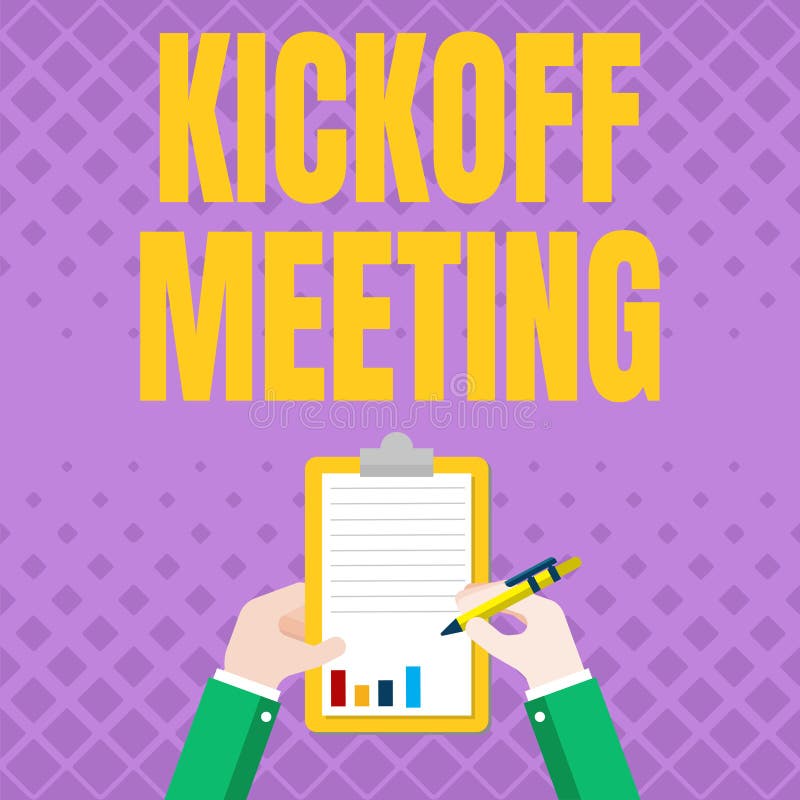 Text Caption Presenting Kickoff Meeting. Internet Concept Special ... Text Caption Presenting Kickoff Meeting. Internet Concept Special ...