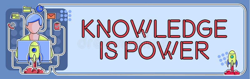 Text Showing Inspiration Knowledge is Powerskills Acquired through Experience and Education ...