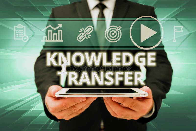 Text Caption Presenting Knowledge Transfer. Concept Meaning Sharing or ...