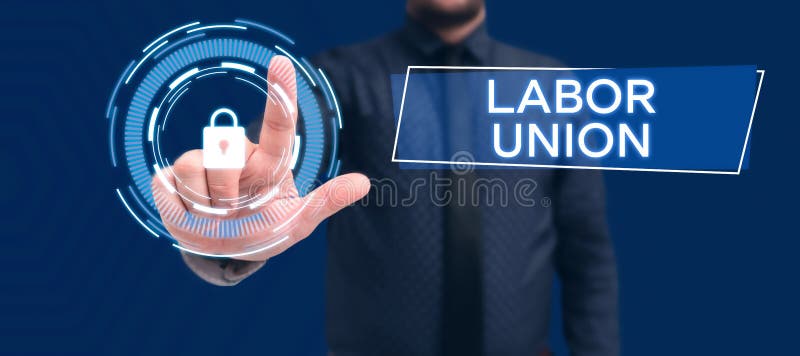 Text Caption Presenting Labor Union. Word for Rules Relating To Rights ... Text Caption Presenting Labor Union. Word for Rules Relating To Rights ...