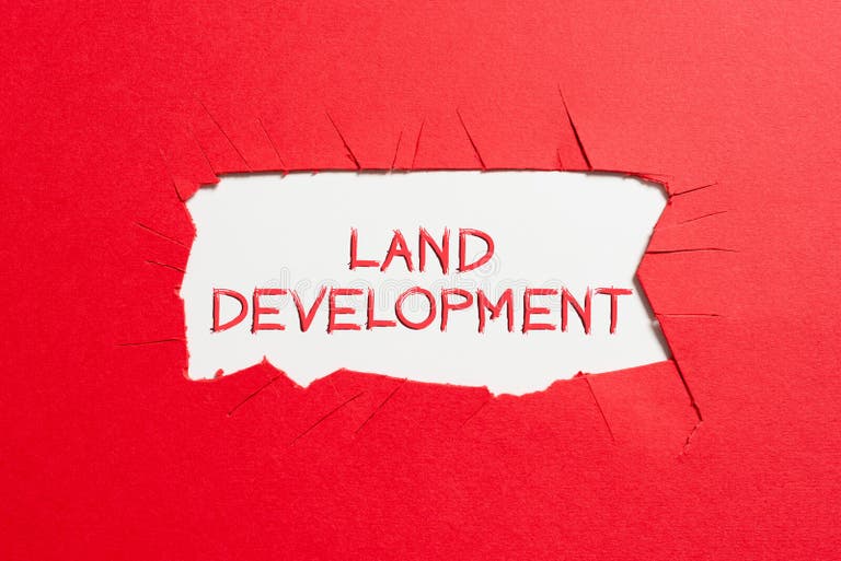 Land Development Blueprint Stock Illustrations – 882 Land Development ...