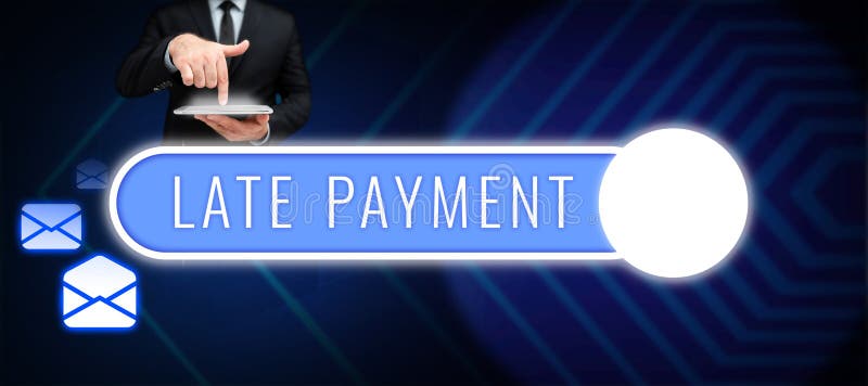 Text Caption Presenting Late Payment. Business Idea Payment Made To the ... Text Caption Presenting Late Payment. Business Idea Payment Made To the ...