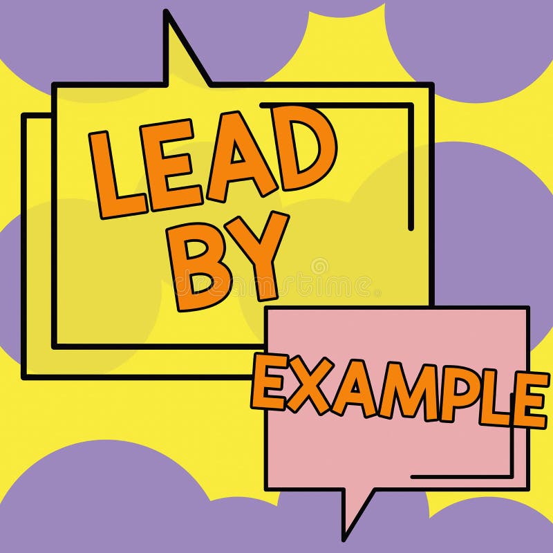 Text Caption Presenting Lead by Example. Internet Concept Be a Role ... Text Caption Presenting Lead by Example. Internet Concept Be a Role ...