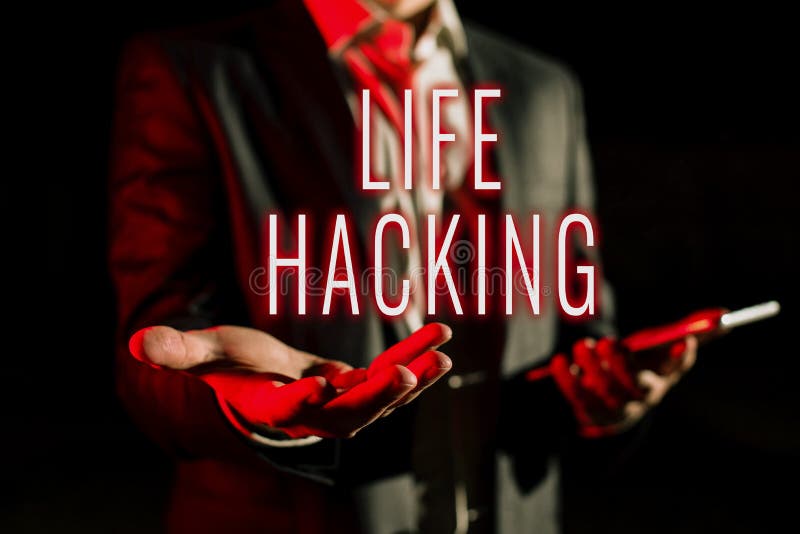 Text Caption Presenting Life Hacking. Business Approach Simple and ... Text Caption Presenting Life Hacking. Business Approach Simple and ...