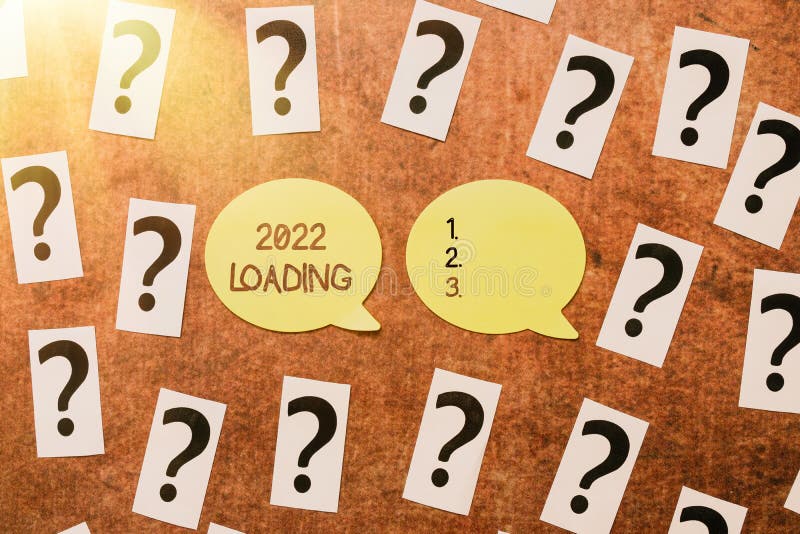 Conceptual Display 2020 Loading. Business Approach Advertising the ...