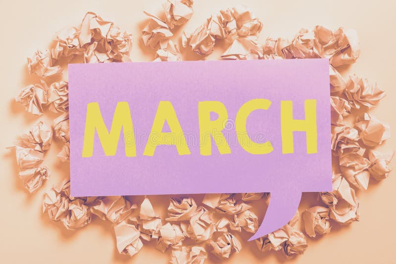 Handwriting Text March. Business Idea Third Month Year Where Spring ... Handwriting Text March. Business Idea Third Month Year Where Spring ...