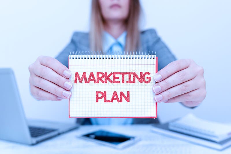 Text Caption Presenting Marketing Plan. Business Concept Comprehensive ...