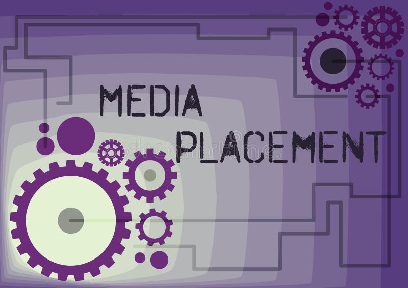 Sign Displaying Media Placement. Business Concept Inserting a Digital ... Sign Displaying Media Placement. Business Concept Inserting a Digital ...