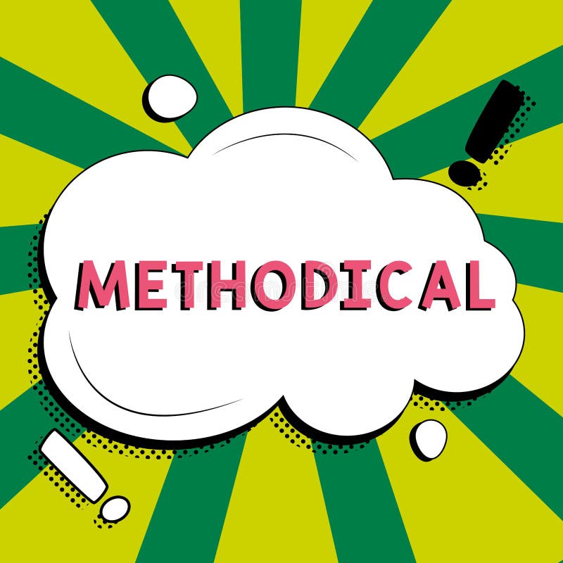 Sign Displaying Methodical. Business Idea System of Methods Used in a ...
