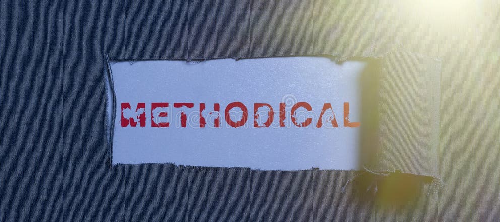 Text Caption Presenting Methodical. Concept Meaning System of Methods ...