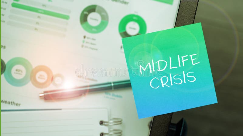 Text Caption Presenting Midlife Crisis. Word for Software Development ... Text Caption Presenting Midlife Crisis. Word for Software Development ...