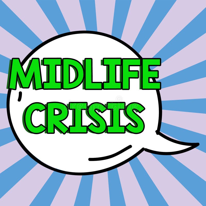 Text Caption Presenting Midlife Crisis. Word Written on Software ... Text Caption Presenting Midlife Crisis. Word Written on Software ...