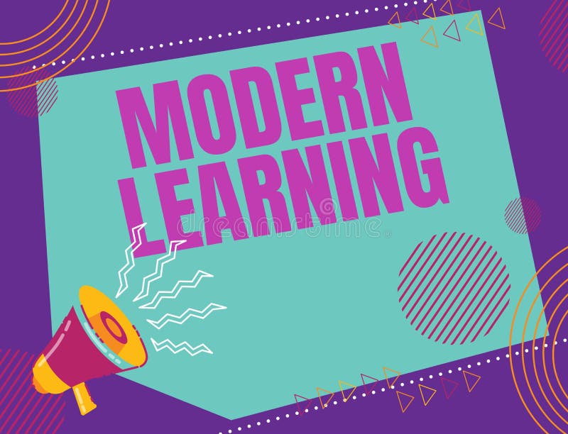 Text Showing Inspiration Modern Learning. Business Approach Flexible ...