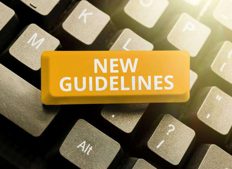 Text Caption Presenting New Guidelines. Business Showcase a New List of ... Text Caption Presenting New Guidelines. Business Showcase a New List of ...