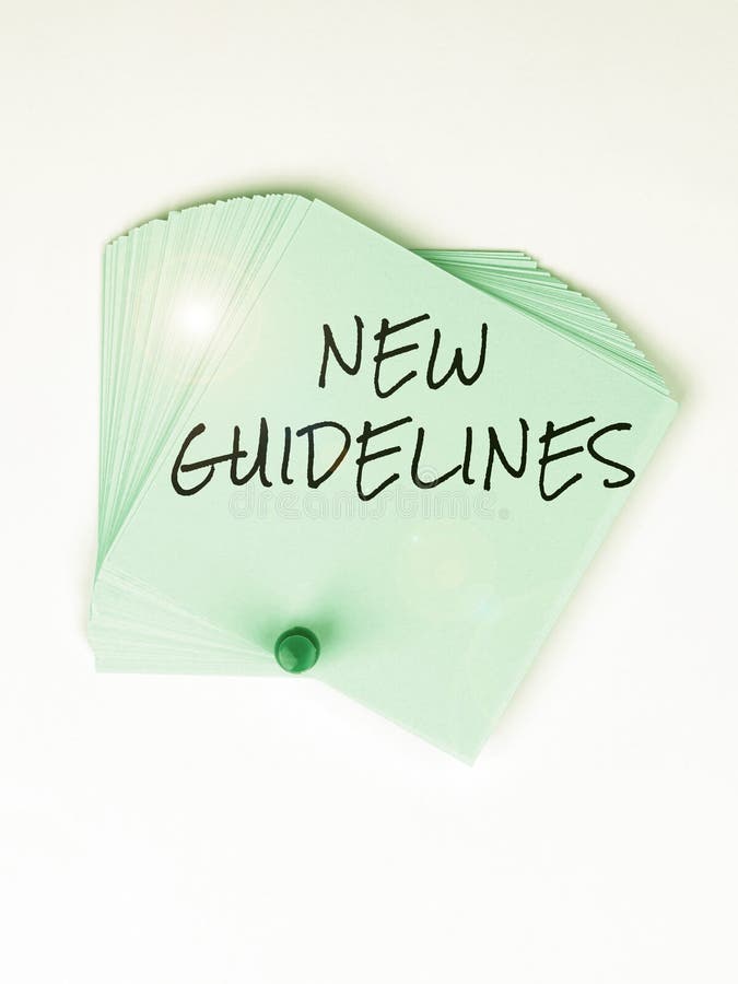 Text Caption Presenting New Guidelines. Business Showcase a New List of ... Text Caption Presenting New Guidelines. Business Showcase a New List of ...