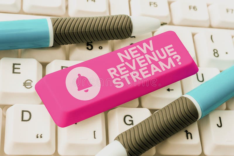 Text Caption Presenting New Revenue Stream Question. Concept Meaning ...