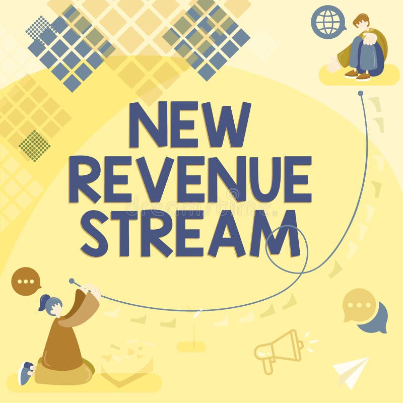 Text Caption Presenting New Revenue StreamAdditional Enhanced Source of ...