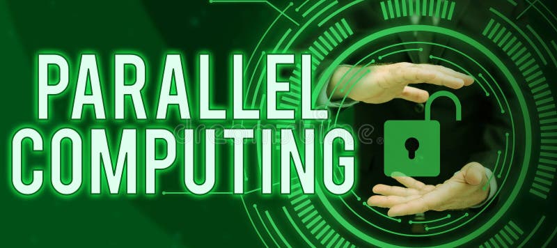 Text Caption Presenting Parallel Computing. Concept Meaning ... Text Caption Presenting Parallel Computing. Concept Meaning ...