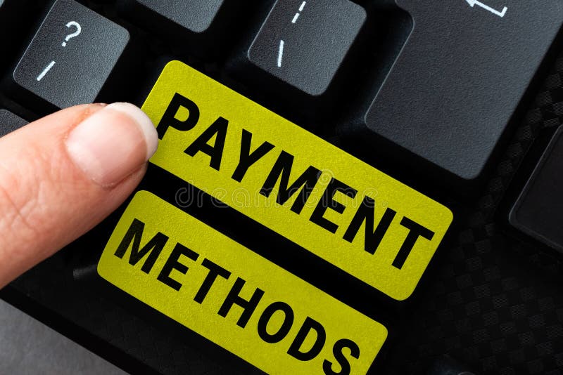 Text Caption Presenting Payment Methods. Business Overview Several Ways ...