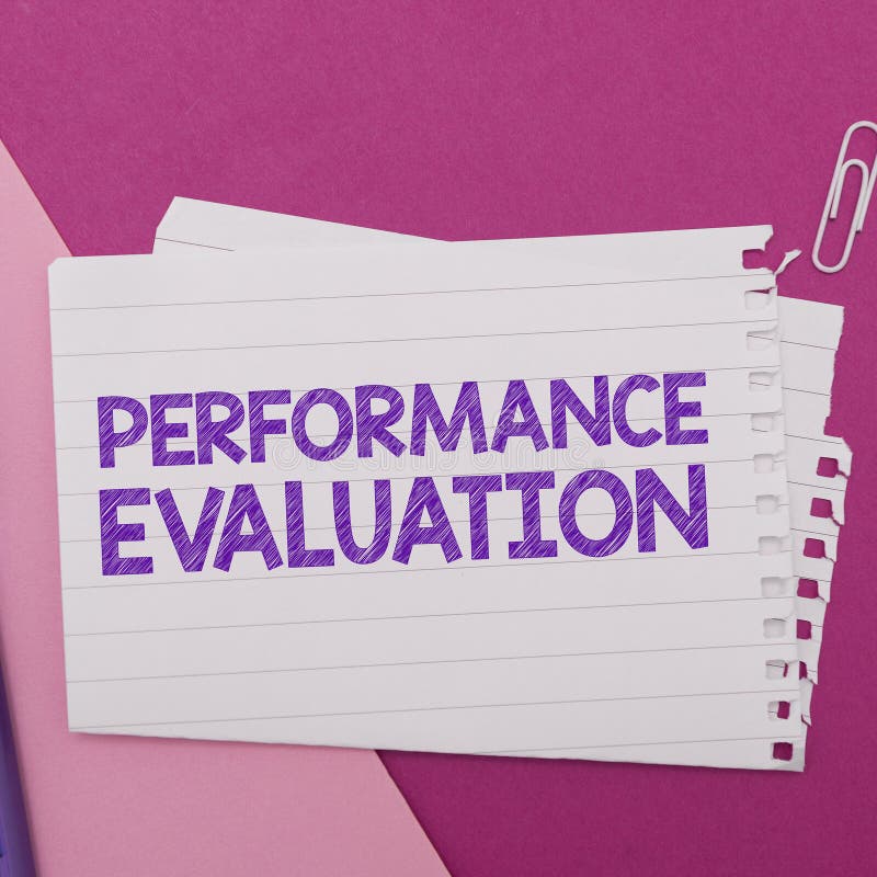 Text Caption Presenting Performance Evaluation. Word for the Development and Action Planning of ...
