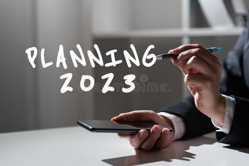 Text Caption Presenting Planning 2023. Word Written on Begin with End ... Text Caption Presenting Planning 2023. Word Written on Begin with End ...