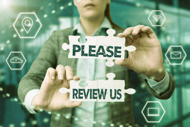 Text Caption Presenting Please Review Us. Conceptual Photo Situation or ... Text Caption Presenting Please Review Us. Conceptual Photo Situation or ...