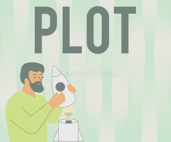 Text Caption Presenting Plot. Internet Concept Sequence of Events ...