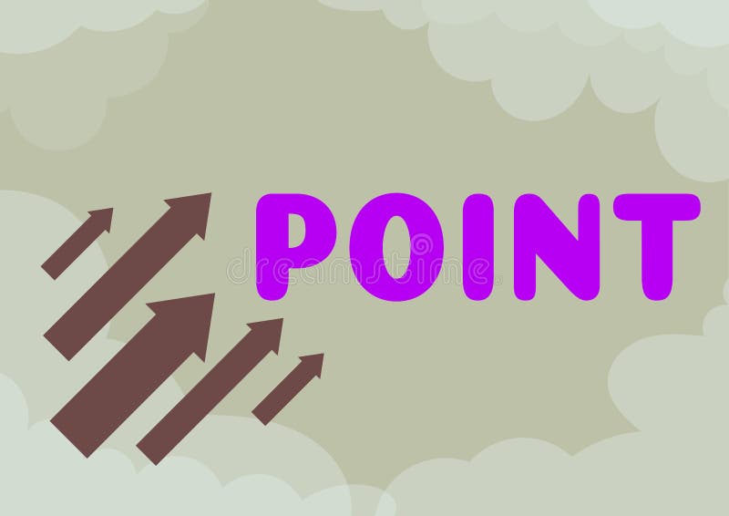 Writing Displaying Text Point. Business Idea Dot or Other Punctuation ...