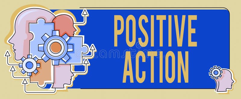 Text Caption Presenting Positive Action. Word for Doing Good Attitude ...