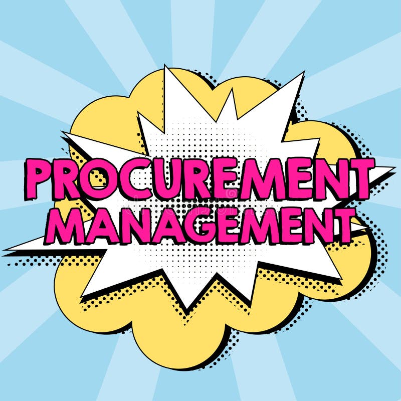 Text Caption Presenting Procurement Management. Business Showcase ...